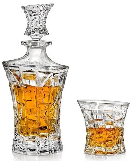 Crystal Bohemia PATRIOT Whisky Set (1+6)