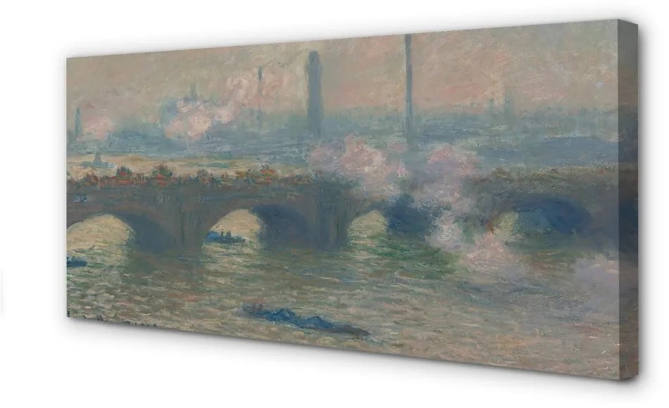 Obrazy na plátně Art maloval krajiny 125x50 cm