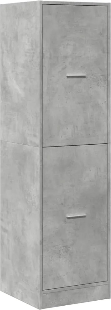Skříňka na léky betonově šedá 40x41x144,5 cm kompozitní dřevo 3309639