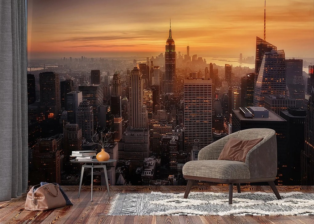 Fototapeta na míru New Yorské Panorama | Vliesová fototapeta na zed' | DFTNXXL3011