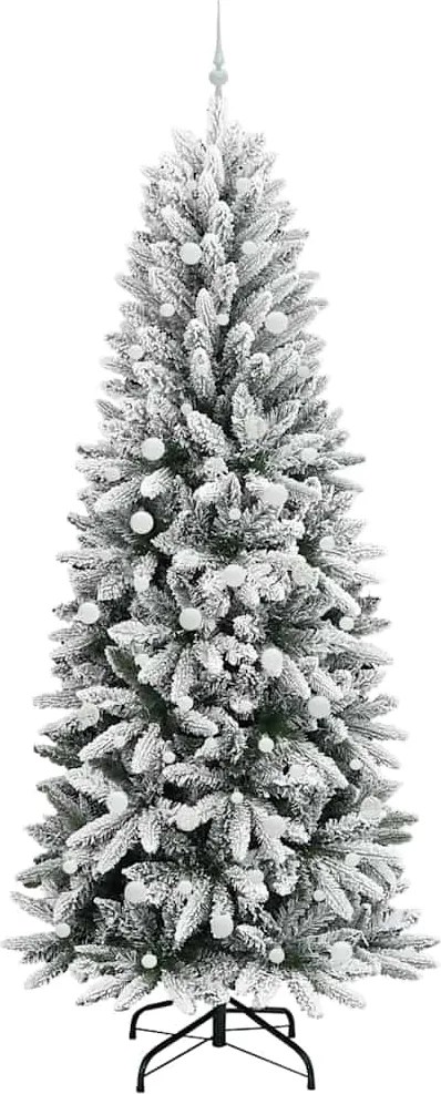 Umělý vánoční stromeček Bílá 240 cm PVC, plast, ocel a PE 3396072