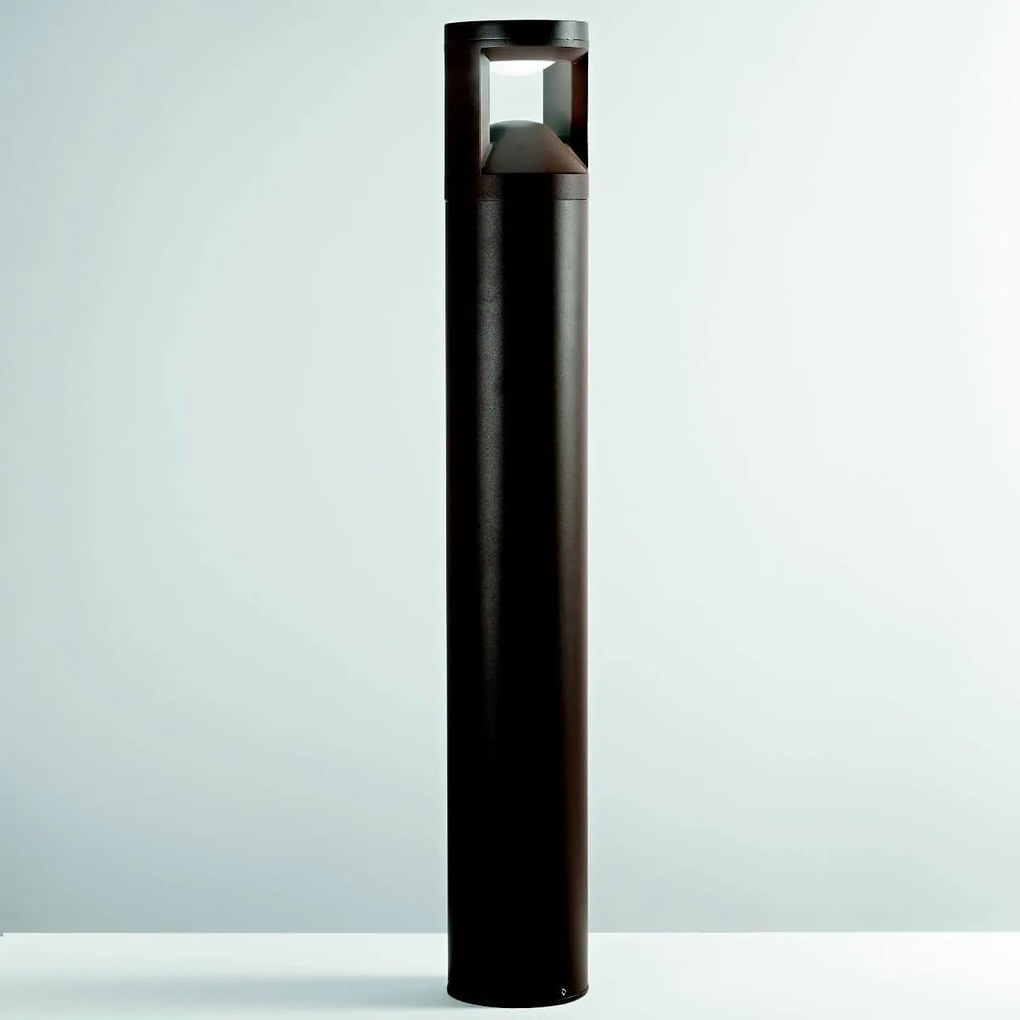 Svítidla Faneurope Venkovní sloupková LED lampa WAMI corten/12 W/81 cm