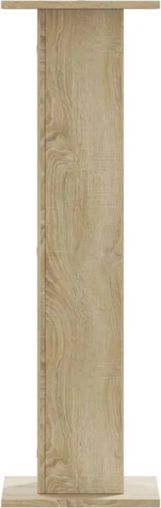 Stojany na rostliny 2 ks dub sonoma 30 x 30 x 95 cm kompozit 3307875