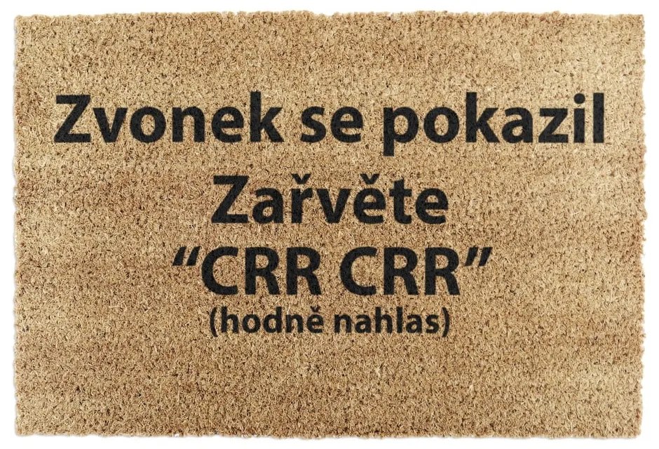 Rohožka z kokosového vlákna 40x60 cm Crr Crr – Artsy Doormats
