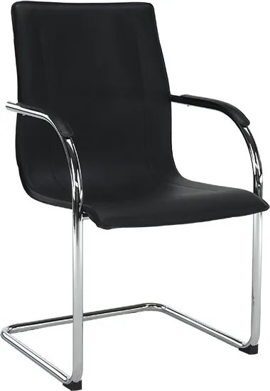 Tempo Kondela Židle, ekokůže černá, MI-01