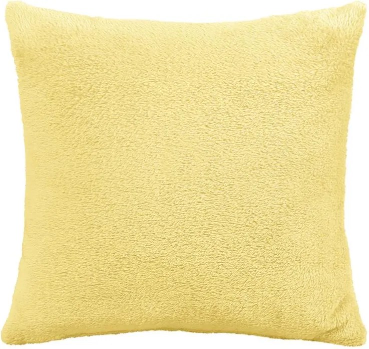 Bellatex Polštářek Mazlík Žlutá 38x38 cm