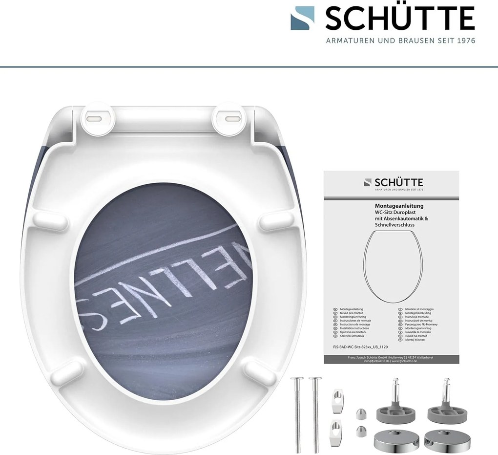 Eisl Sanitär WC prkénko Duroplast Soft Close Wellness 82375