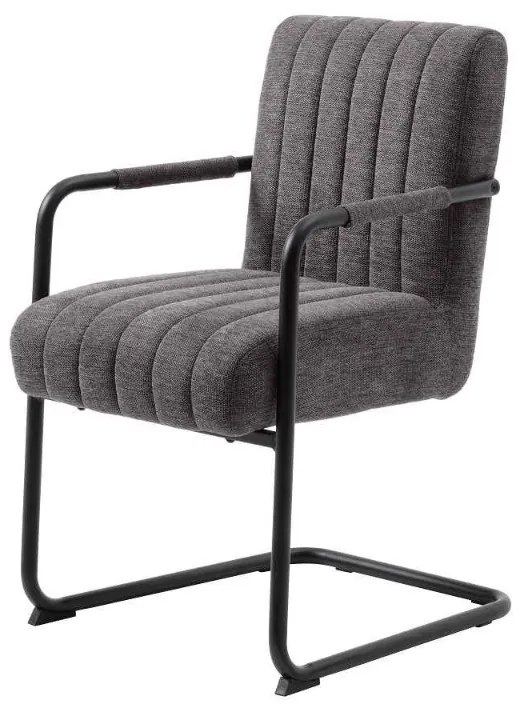 Designová židle Mahima tmavě šedá