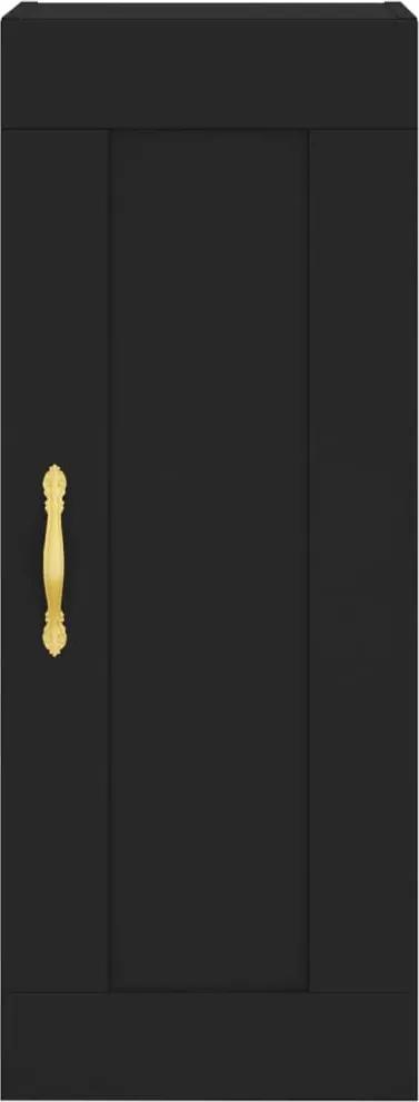 vidaXL Skříň highboard 34,5 x 34 x 180 cm kompozitní dřevo [3200306] Barva: bílá s vysokým leskem