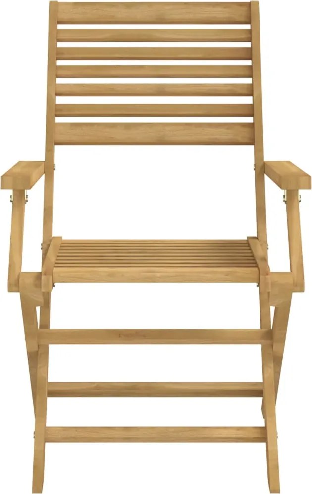 Skládací židle 8 ks 54,5x61,5x86,5 cm Masivní akácie 3214227