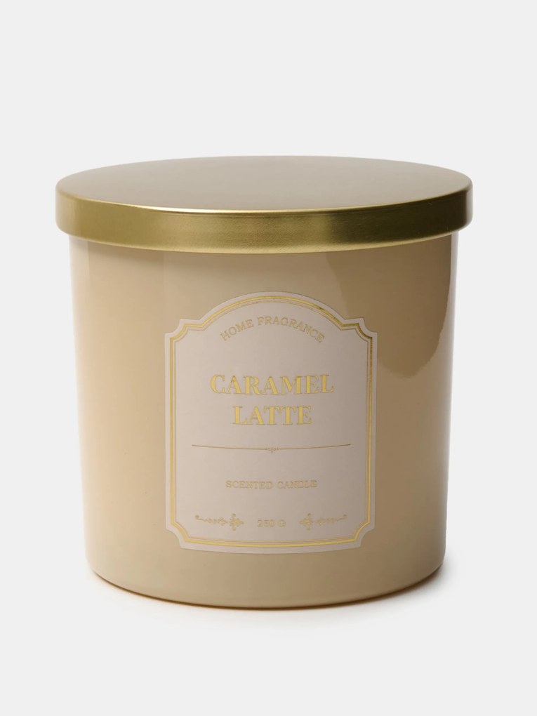 Sinsay - Vonná svíčka Carmel Latte - béžová