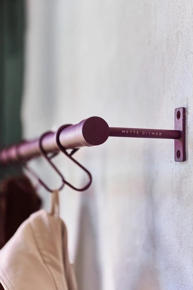 Vínový nástěnný věšák nerezový 70 cm Hang-It – Mette Ditmer Denmark