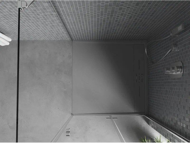 Mexen Amon čtvercový sprchový kout SMC 90 x 90 cm, šedý - 4F619090