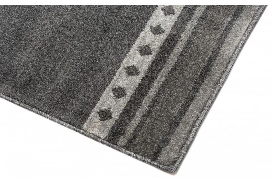 Kusový koberec Hvězda antracitový 200x290cm