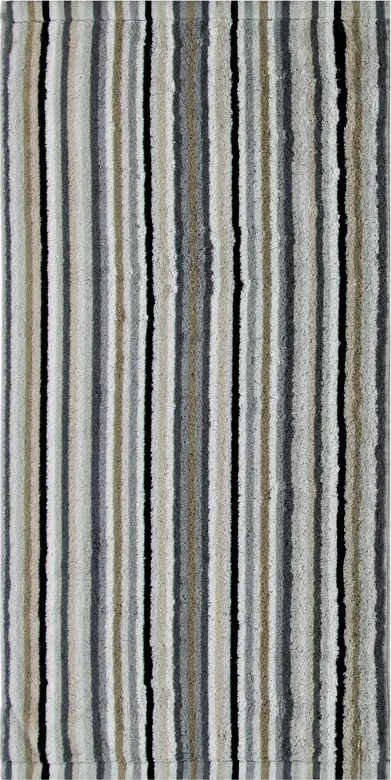 Ručník 50x100 cm Lifestyle Stripes Kiesel