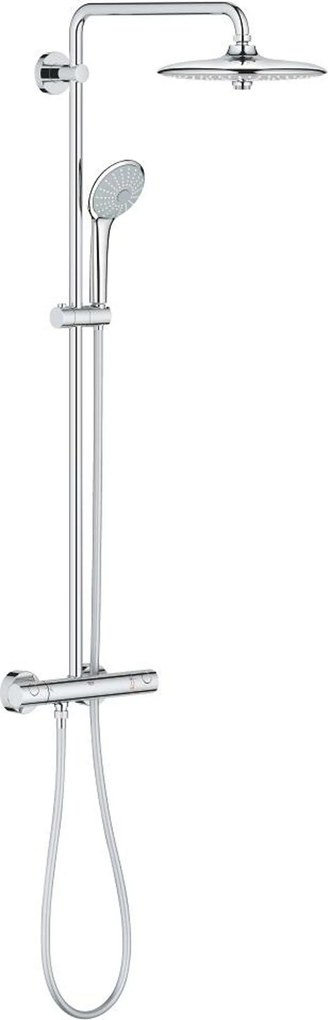 Grohe Euphoria - Sprchový set s termostatem, průměr 26 cm, 3 proudy, chrom 26515000