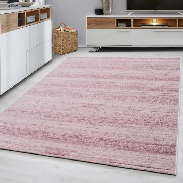 Ayyildiz, Kusový koberec Plus 8000 pink, 80x300, růžová, ložnice