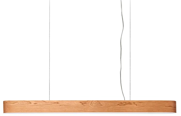 Lineární závěsné svítidlo I-Club Slim  Lineární závěsné svítidlo I-Club Slim Dekor: Přírodní třešňové dřevo, Délka: 1200 mm