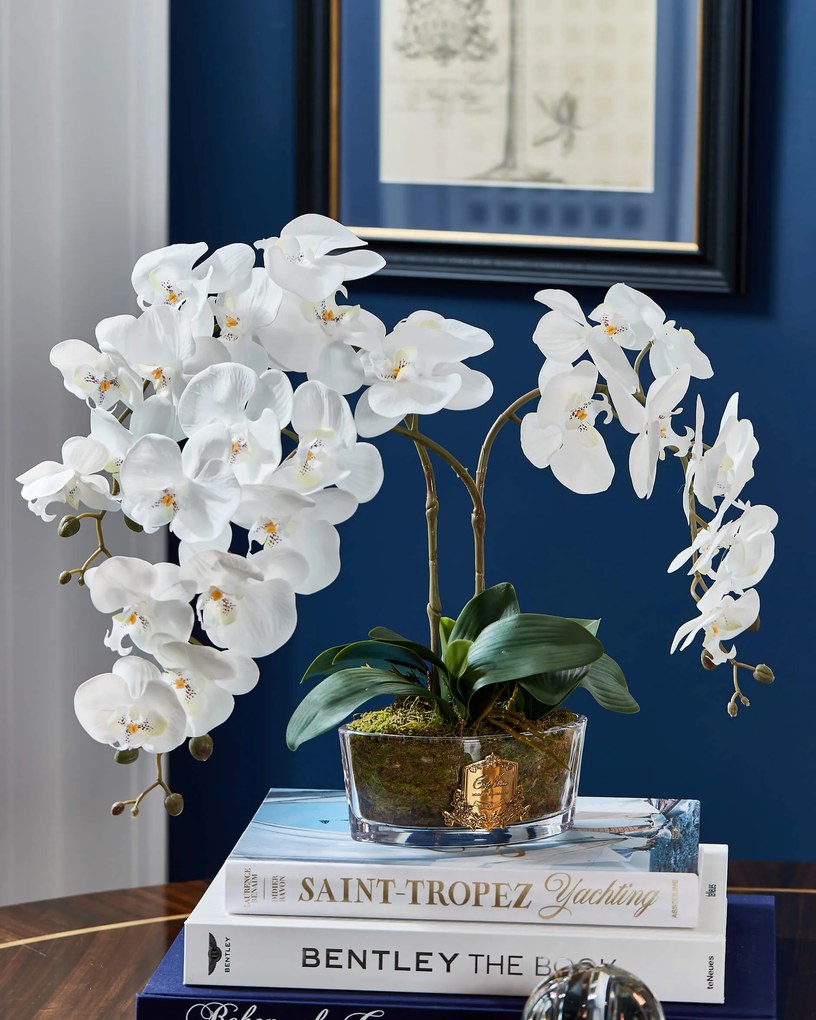 Côte Noire Orchid Bouquet kytice parfémovaných orchidejí Ivory White