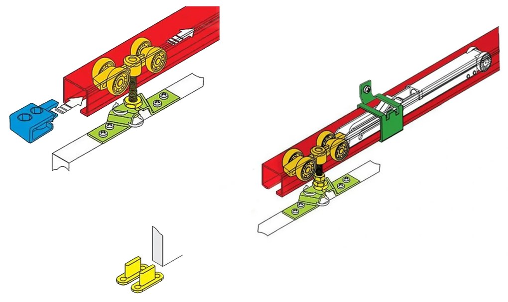 Posuvné dveře 90 cm Sharlene I (bílá matná + craft zlatý + stříbrná). 1043586