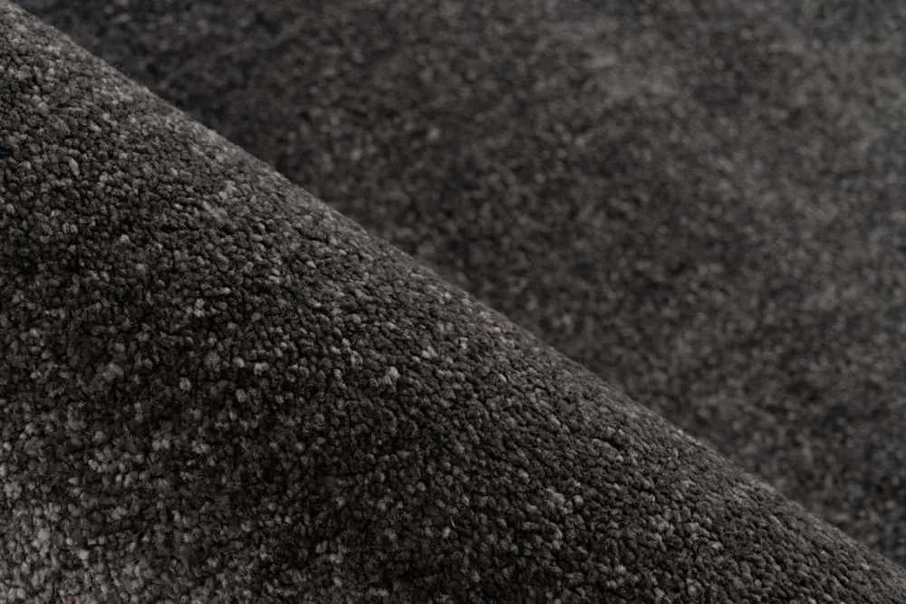 Lalee Kusový koberec Trendy Uni 400 Grey Rozměr koberce: 80 x 150 cm