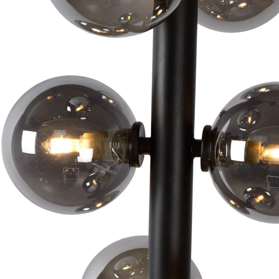 Toolight Toolight, závěsné svítidlo Modern 6xG9 APP1163-6CP, černá matná, OSW-04692