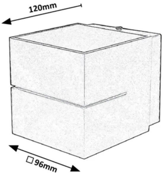 Rabalux 7018 - Nástěnné svítidlo KAUNAS 1xG9/10W/230V bílá