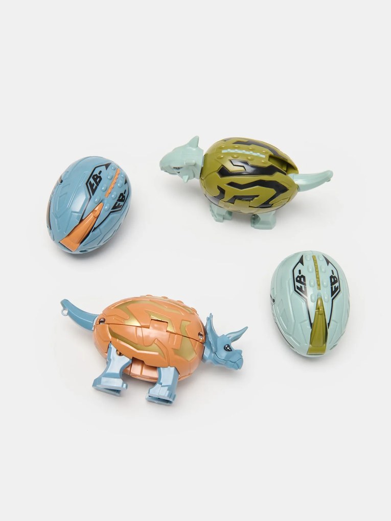 Sinsay - Sada vajíček měnících se v dinosaury 4 pack - vícebarevná