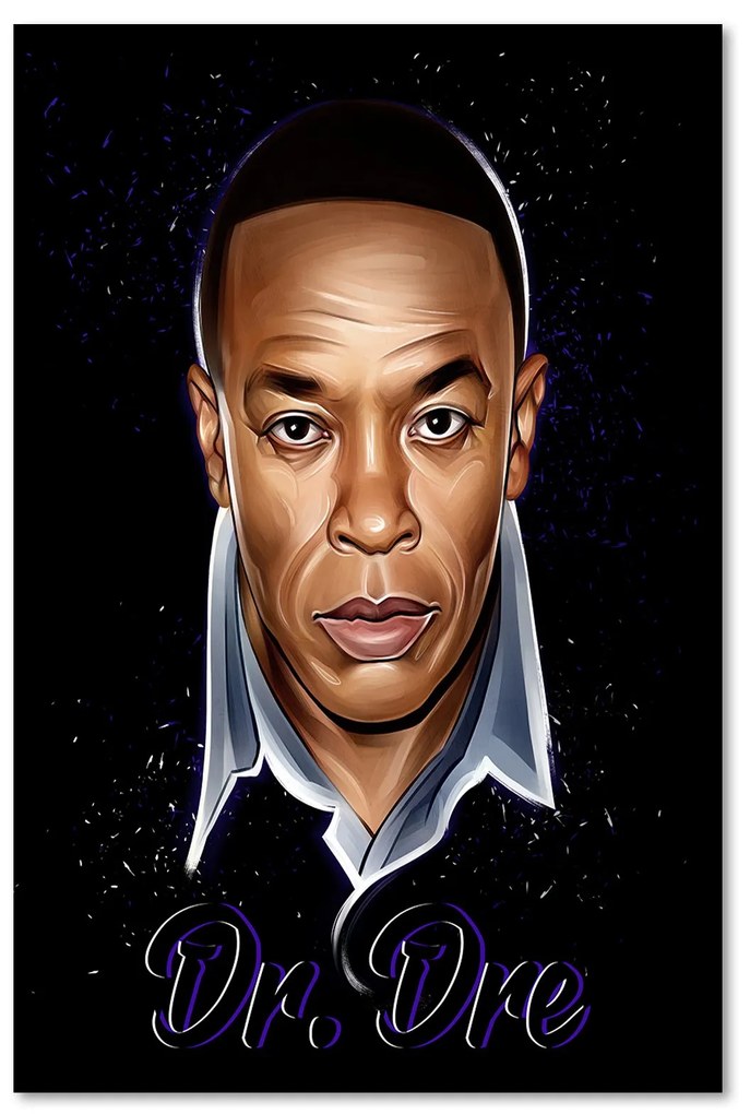 Gario Obraz na plátně Portrét Dr. Dre - Dmitry Belov Rozměry: 40 x 60 cm