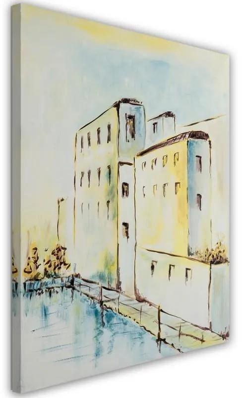 CARO Obraz na plátně - Buildings 30x40 cm
