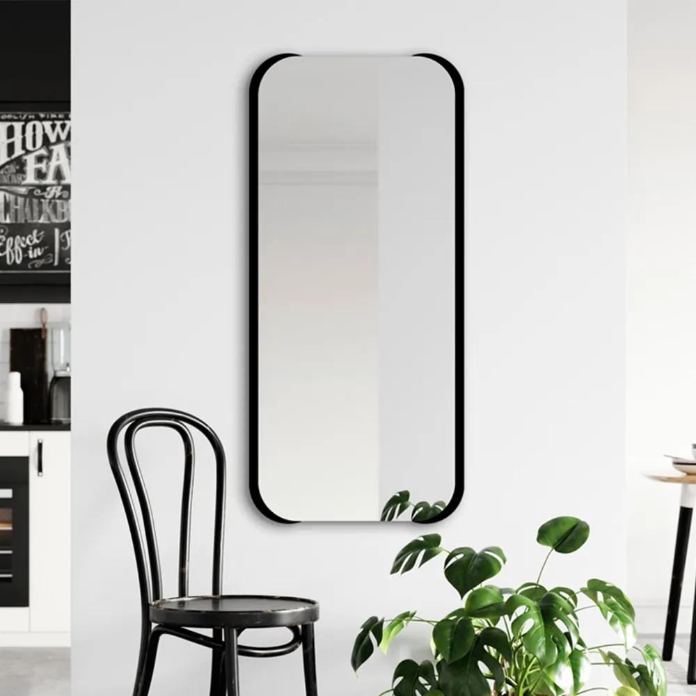 Zrcadlo Mezos Black Rozměr: 50 x 80 cm