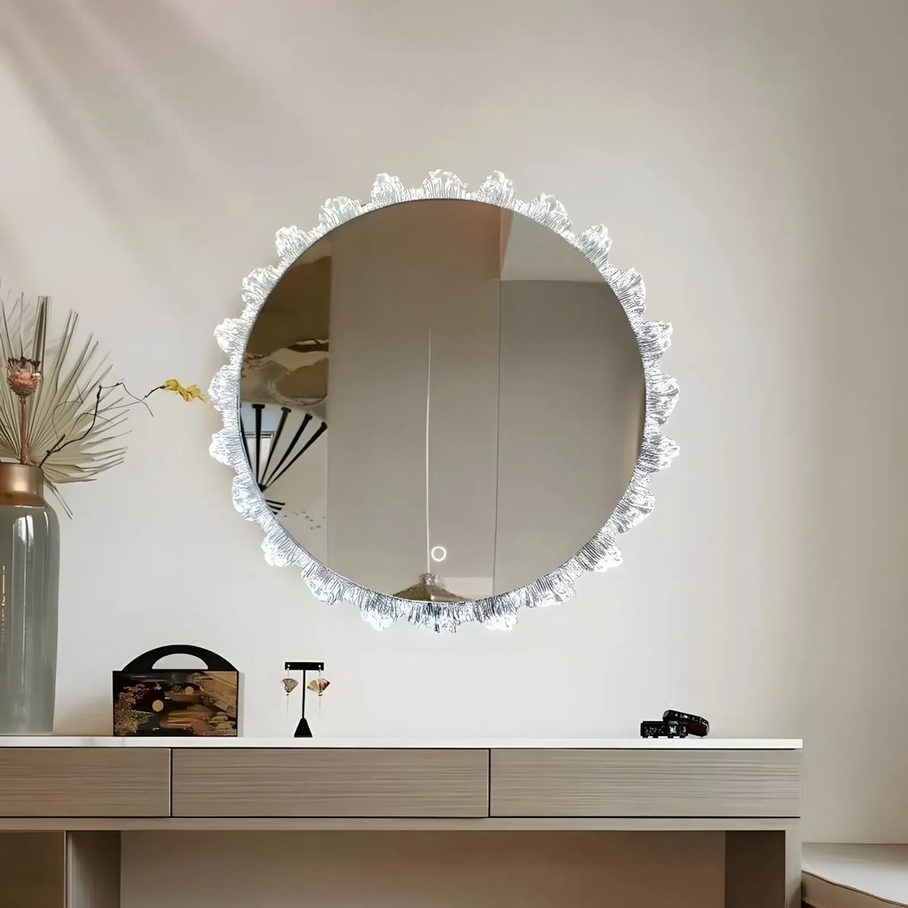 Dotykové nástěnné zrcadlo s LED osvětlením YH-3561 60 cm