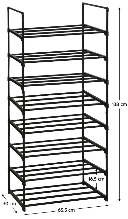 Kondela Botník, černá, LAURIN