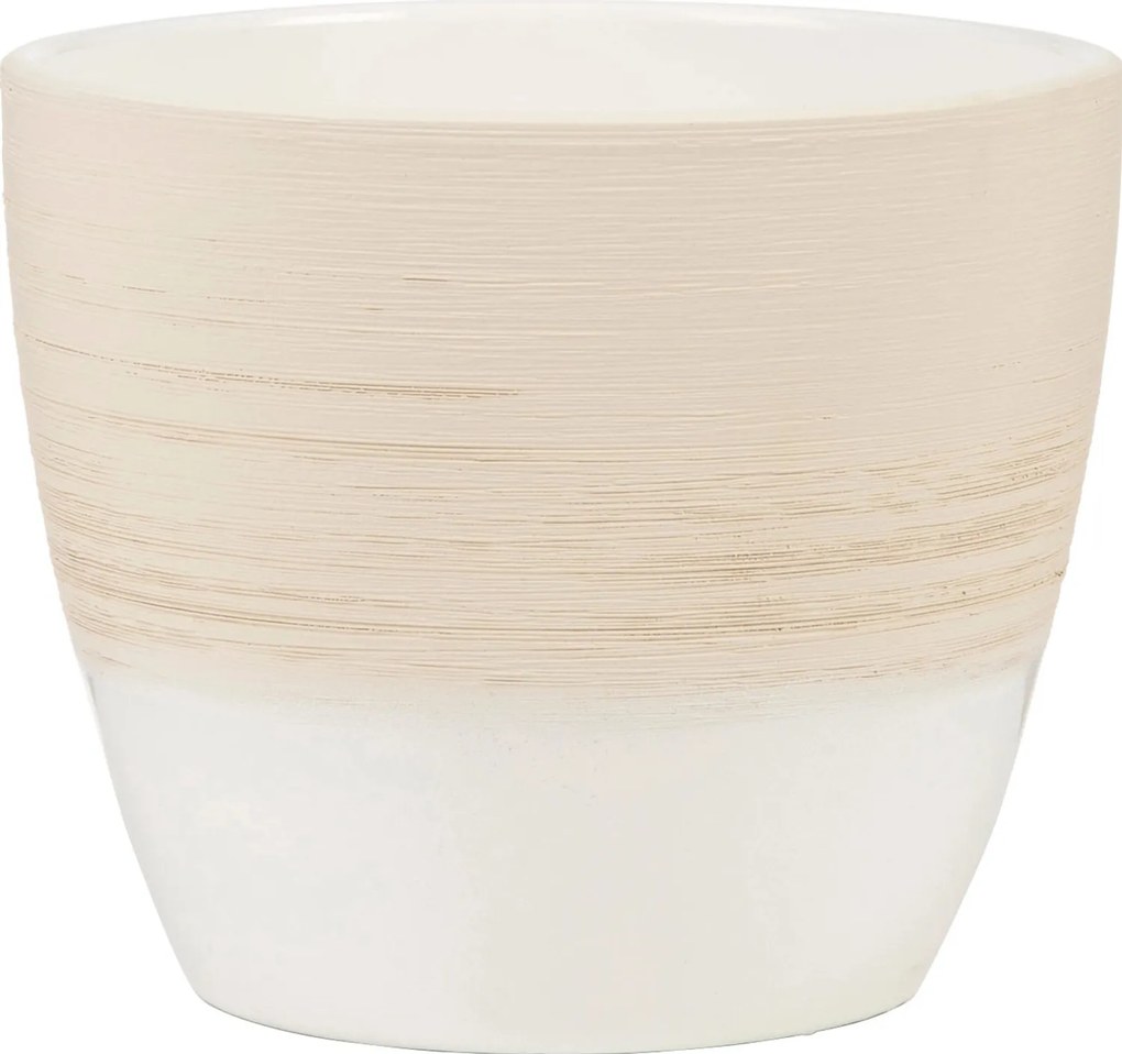 Scheurich Obal na květináč 950 Vanilla Cream, pr. 11 cm