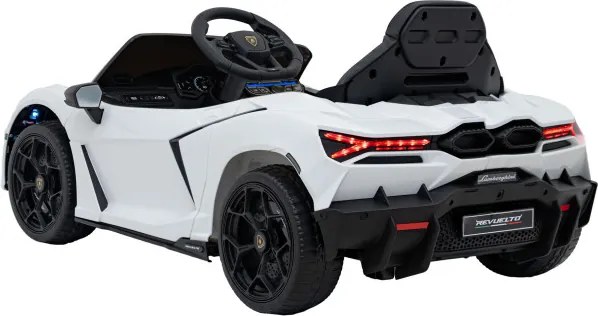 Elektrické autíčko Lamborghini Revuelto bílé