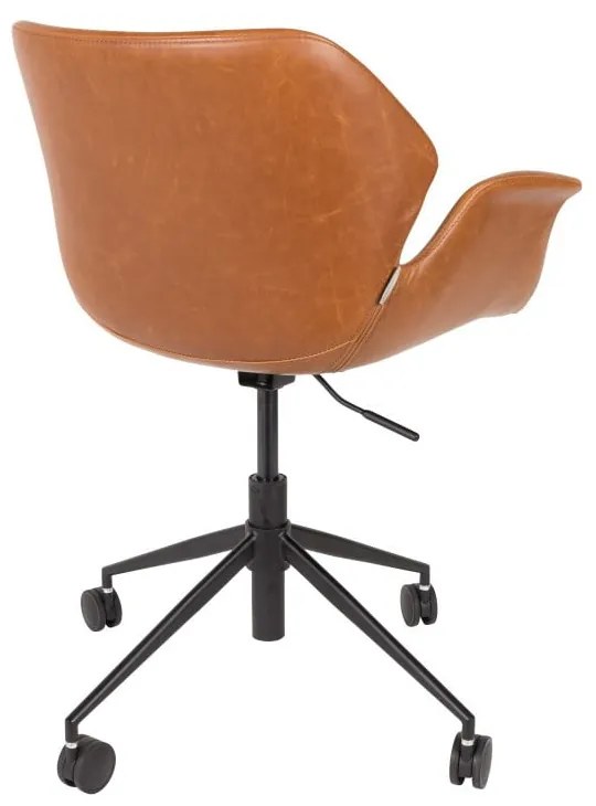 Hnědá kancelářská židle Zuiver Office Chair Nikki