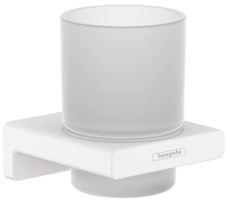 Hansgrohe AddStoris, nádobka na ústní hygienu, matně bílá, HAN-41749700