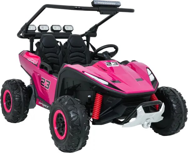 Elektrické autíčko Buggy TURBO 23 růžové