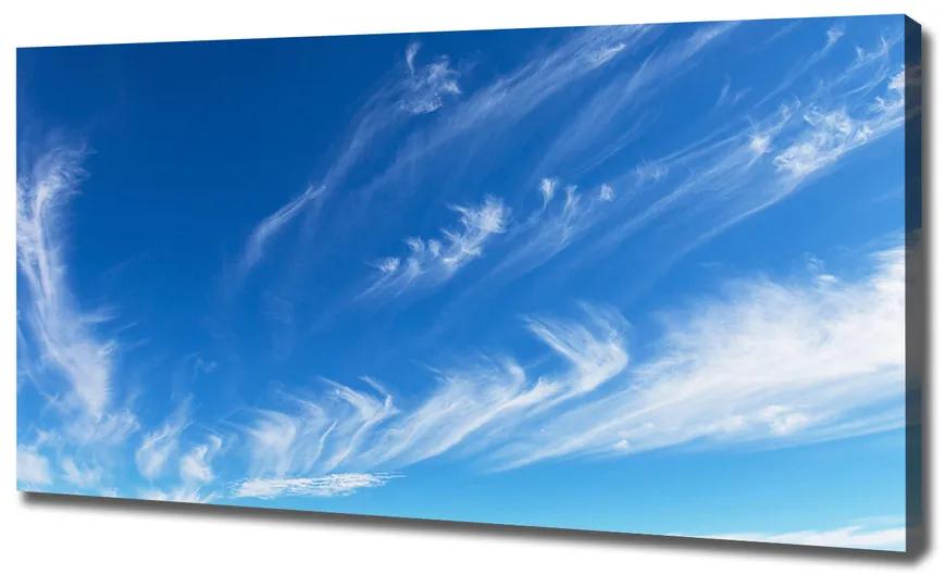 Wallmuralia Foto obraz na plátně Modré nebe 120x60 cm