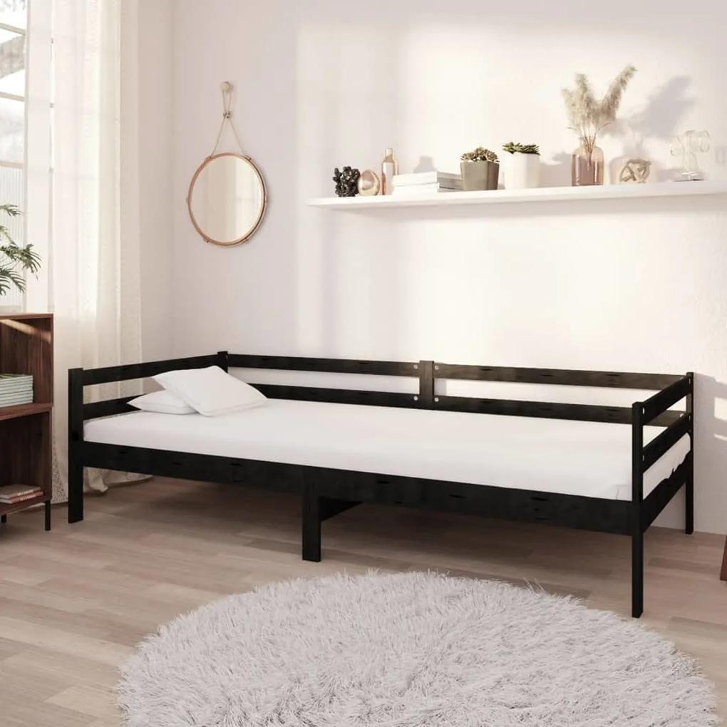 vidaXL Denní postel s matrací 90 x 200 cm masivní borové dřevo [3083570] Barva: medová hnědá