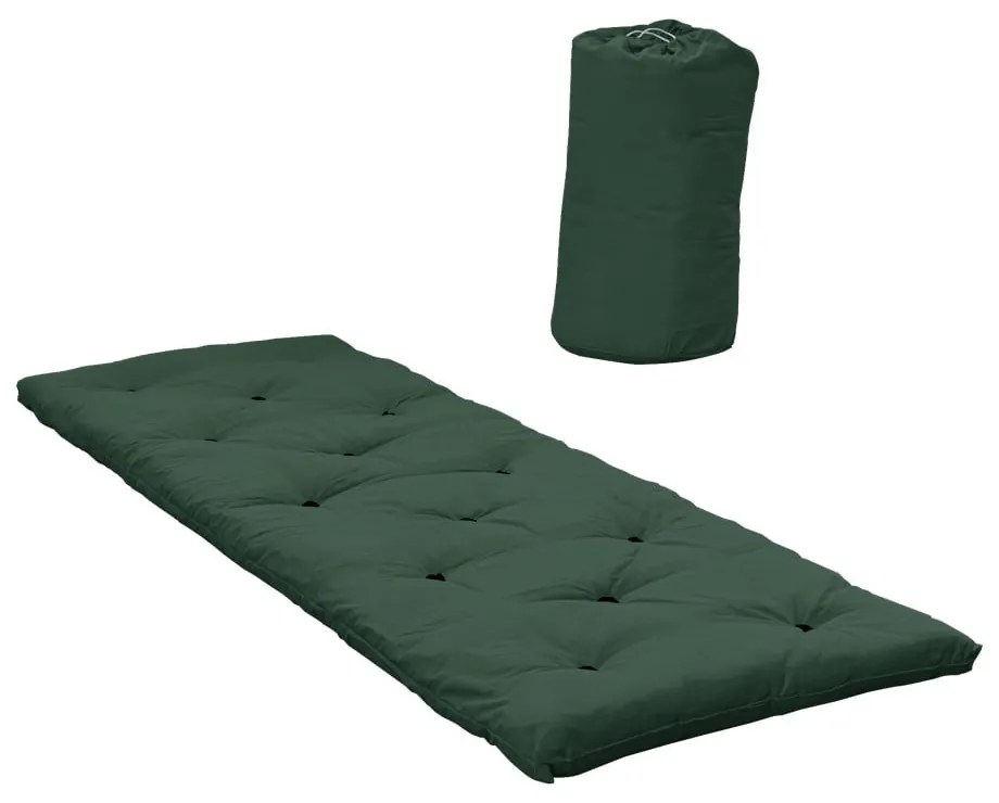 Matrace pro hosty Karup Design Bed in a Bag Dark Green, 70 x 190 cm