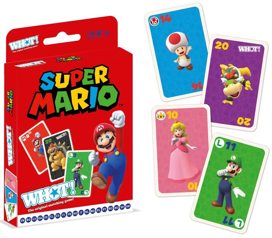 Karetní hra Whot! Super Mario