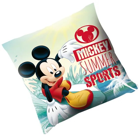 Euroswan Polštářek Mickey Summer polyester 40x40 cm