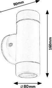 Rabalux MEDINA venkovní nástěnné svítidlo 8833