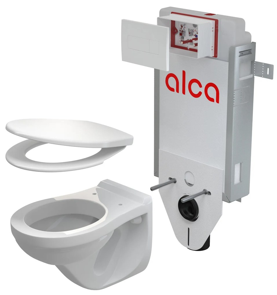 Set 5v1 pro závěsné WC Alca Renovmodul AM115/1000 (M370) WC Alca