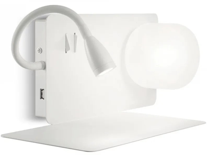 Ideal Lux 174792 LED nástěnná lampa Book 2x3W | G9 | 200lm | 3000K