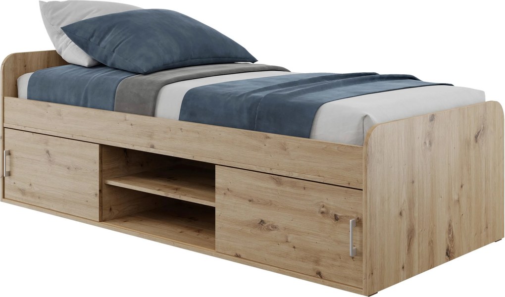XXXLutz POSTEL 90/200 cm, Cantus - Dětské pokoje sestavy - 002698027203