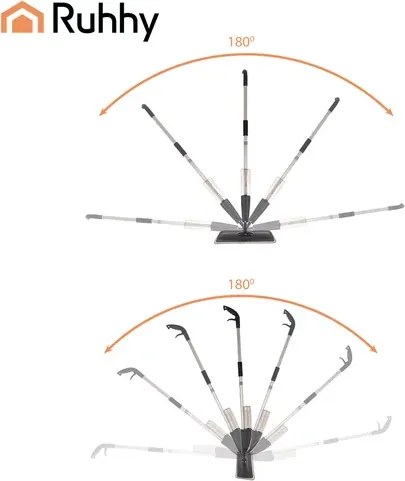 Mop z mikrovlákna s rozprašovačem 41 cm, nádrž 600 ml + 2 utěrky