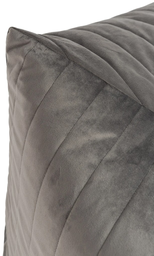 Nobodinoz Sedací vak Chelsea Eco-Velvet Slate Grey