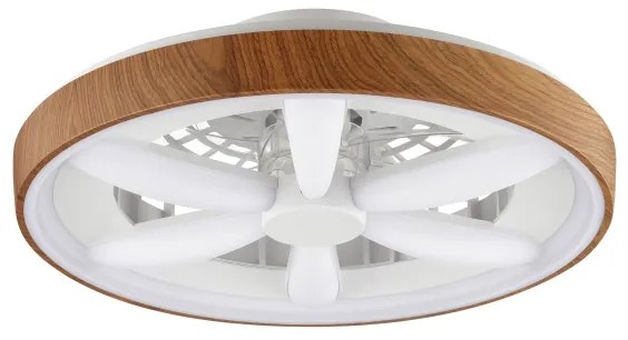 Brilliant - LED RGBW Stmívatelný stropní ventilátor GAIANO LED/24W/230V + DO